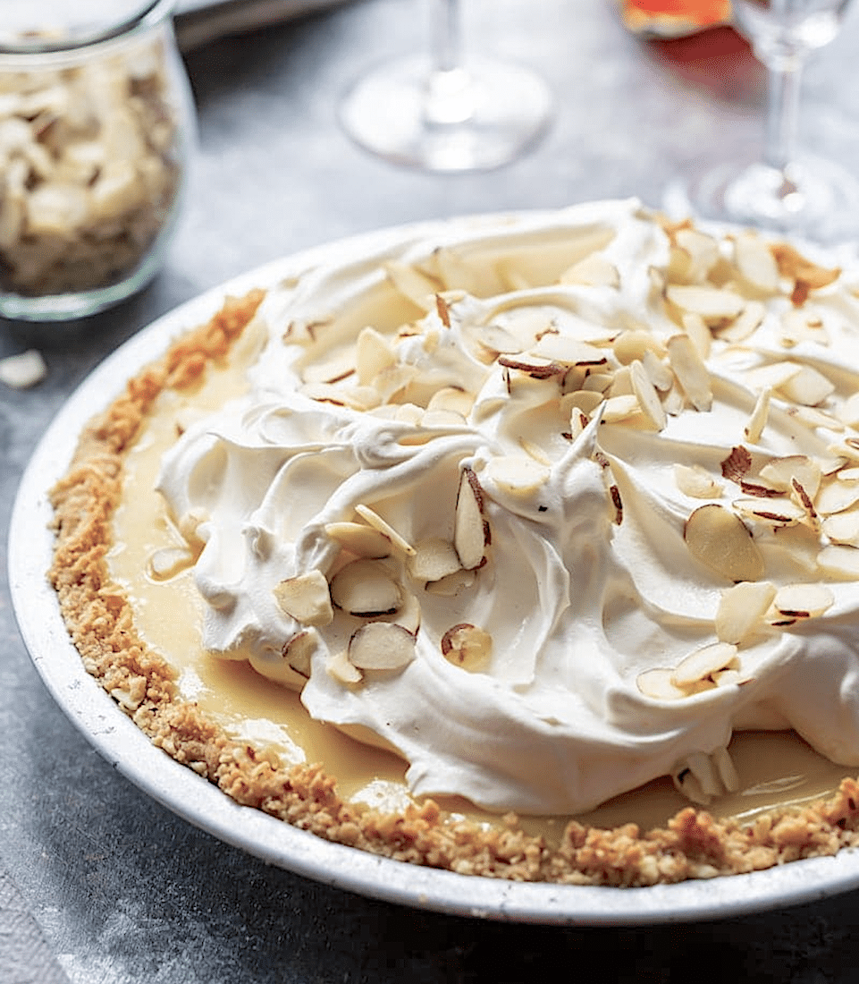 Frangipane Almond Cream Pie Farm Fresh Nuts